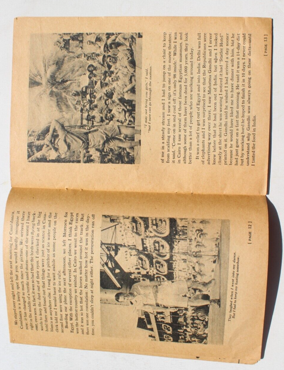 "You Said a Mouthful" by Joe E Brown Kreamo Mayflower Donuts 1944 Book ...