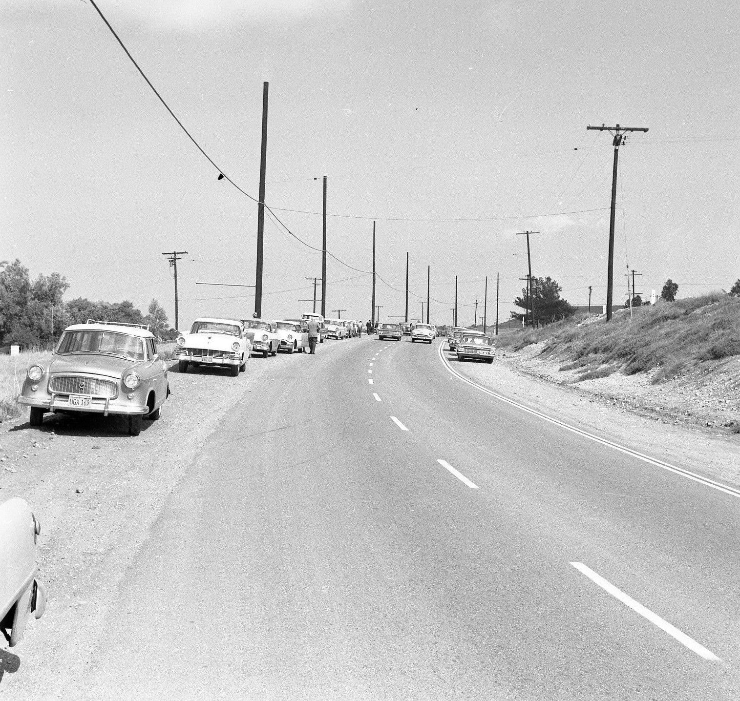 Vintage 1950s The Mob Classic Car Crew Car Show California Photo #1274 ...