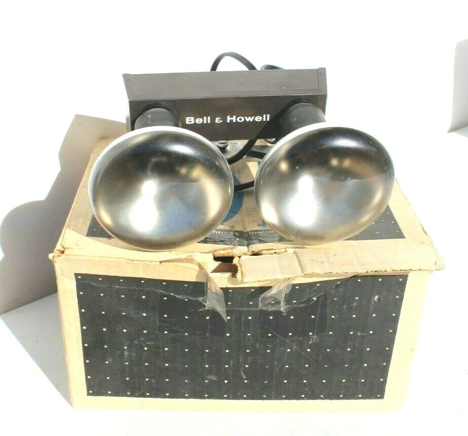 Vintage Bell & Howell Co. #012955 Light Bar & Lamp In Box - WORKING ...